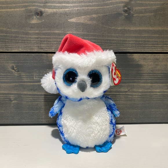 Ty | Toys | Ty Beanie Boo Icicles The Owl | Poshmark